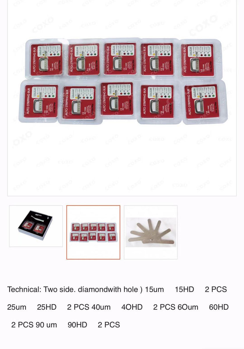 Dental Slow Speed Handpiece Carborundum Blade – LJ Healthcare