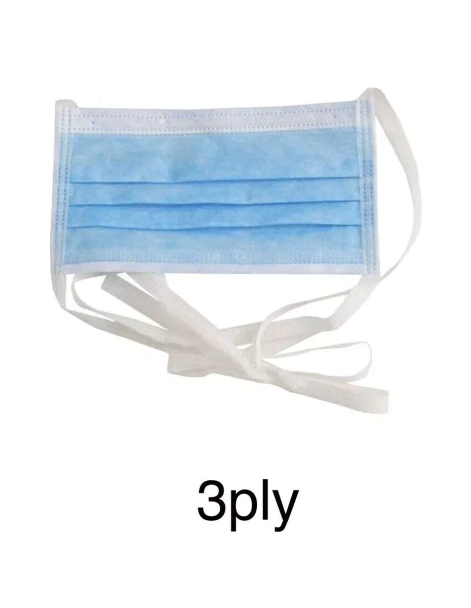 Disposable Medical Face Masks Tie-On Level 2 – LJ Healthcare